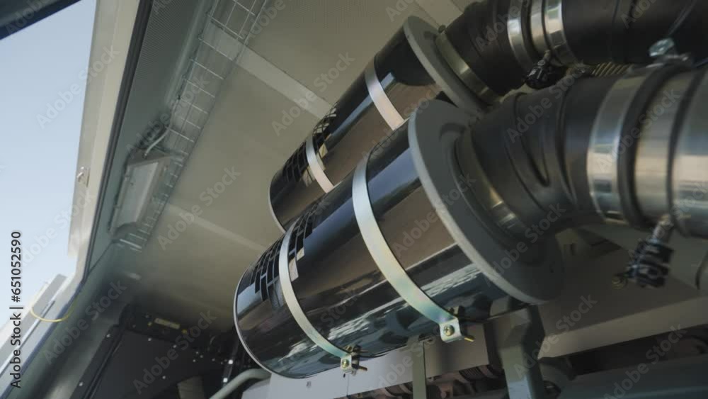 Diesel generator exhaust gas treatment system. Purification of exhaust ...