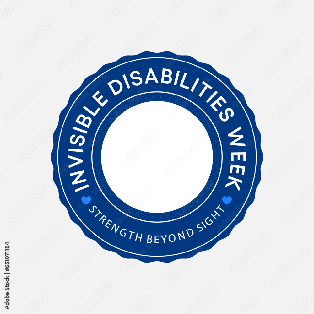 Invisible Disabilities week is observed every year in October, also ...