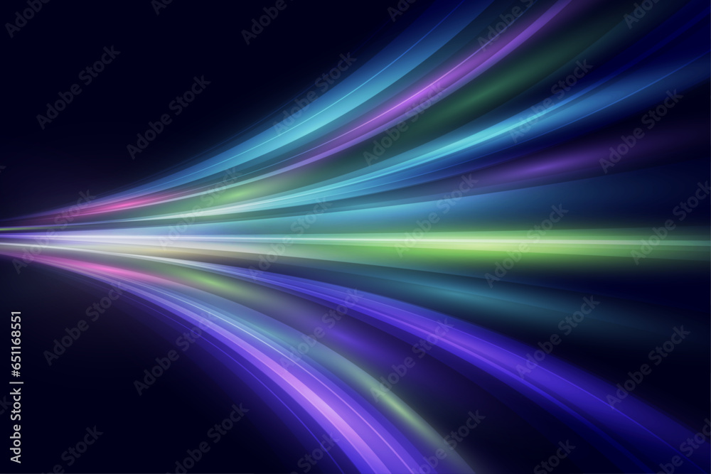 Abstract technological futuristic background. Motivational fast moving ...
