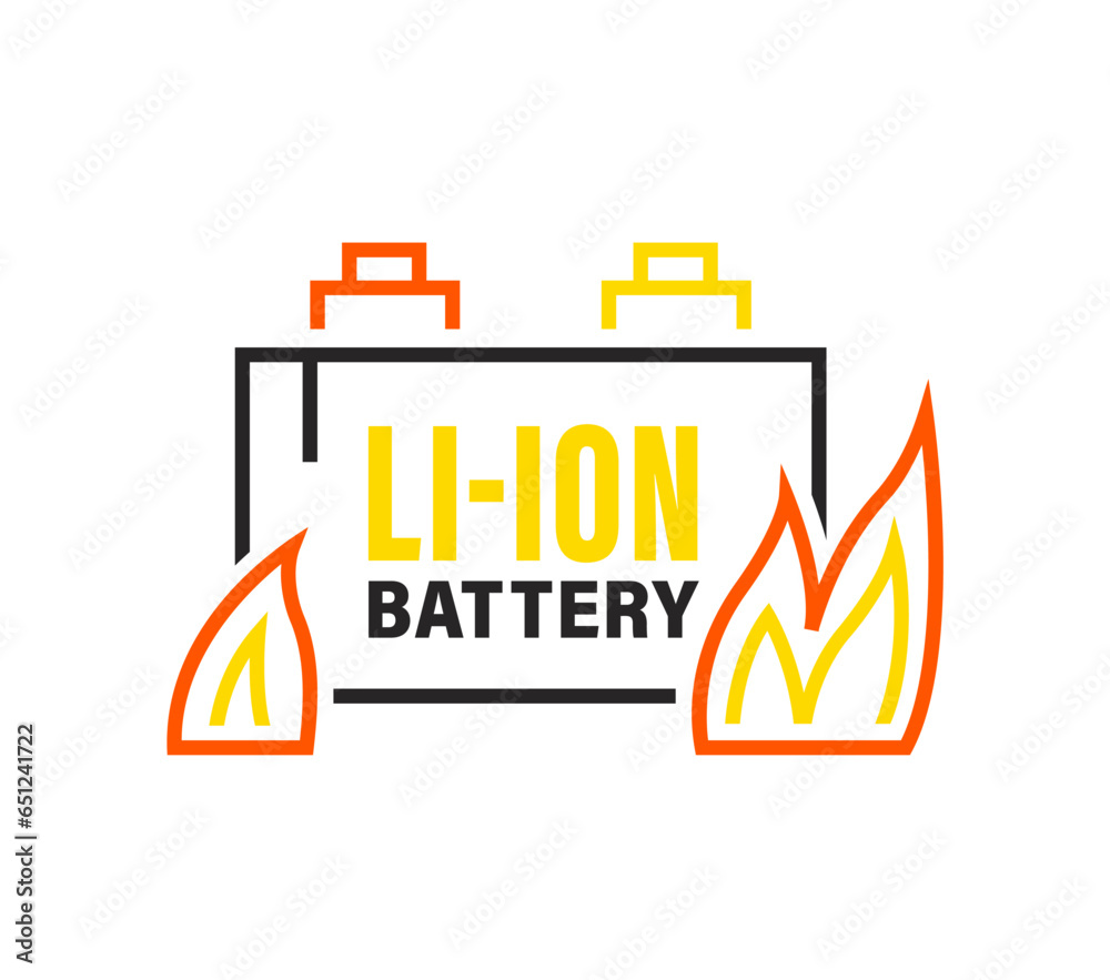 Dangerous lithium-ion batteries. Over-charging risk. Spontaneous ...