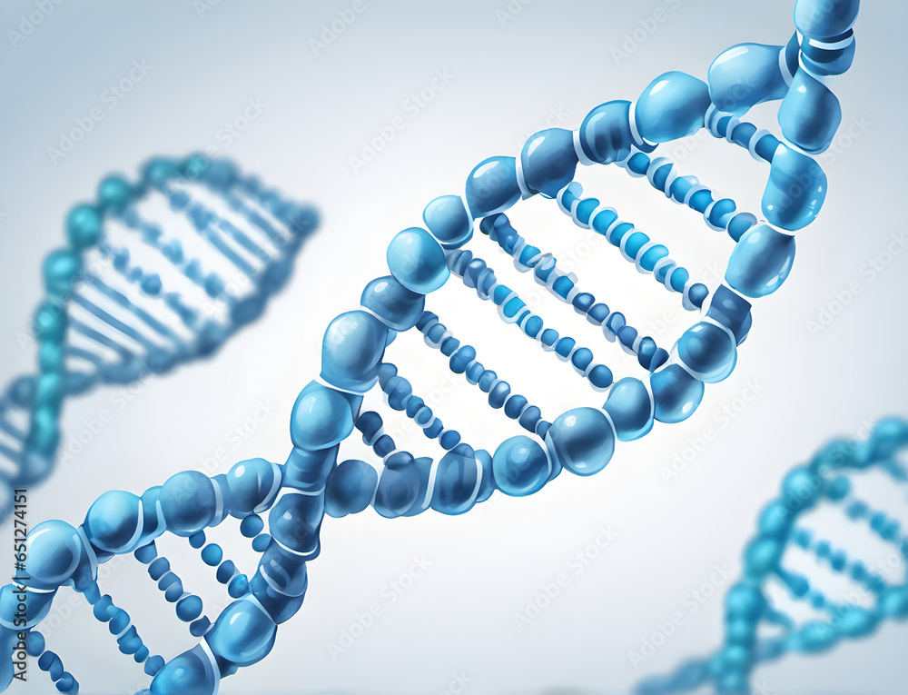 DNA chromosome. science technology concept. background for with DNA ...