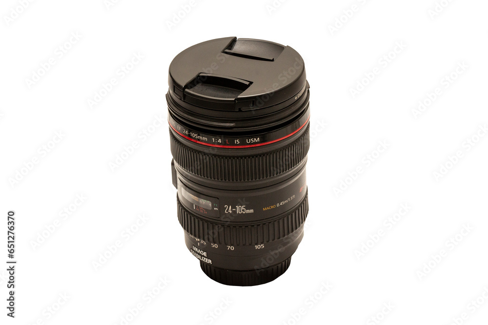 Lente fotográfica 24 105mm para fotografia profissional. Objetiva muito usada em fotografia de ...