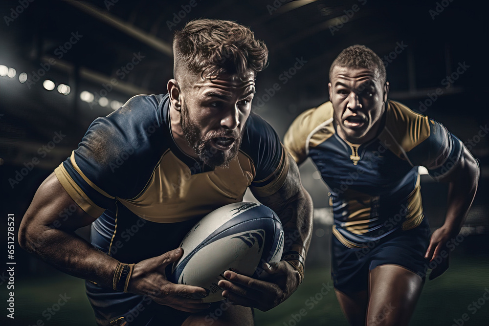 professional players, aggressive tackling, tackling, passing, fighting ...