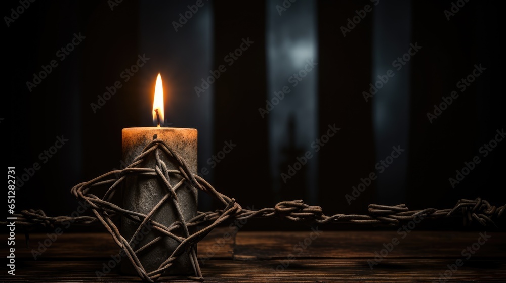 International Holocaust Remembrance: A solemn composition featuring the ...