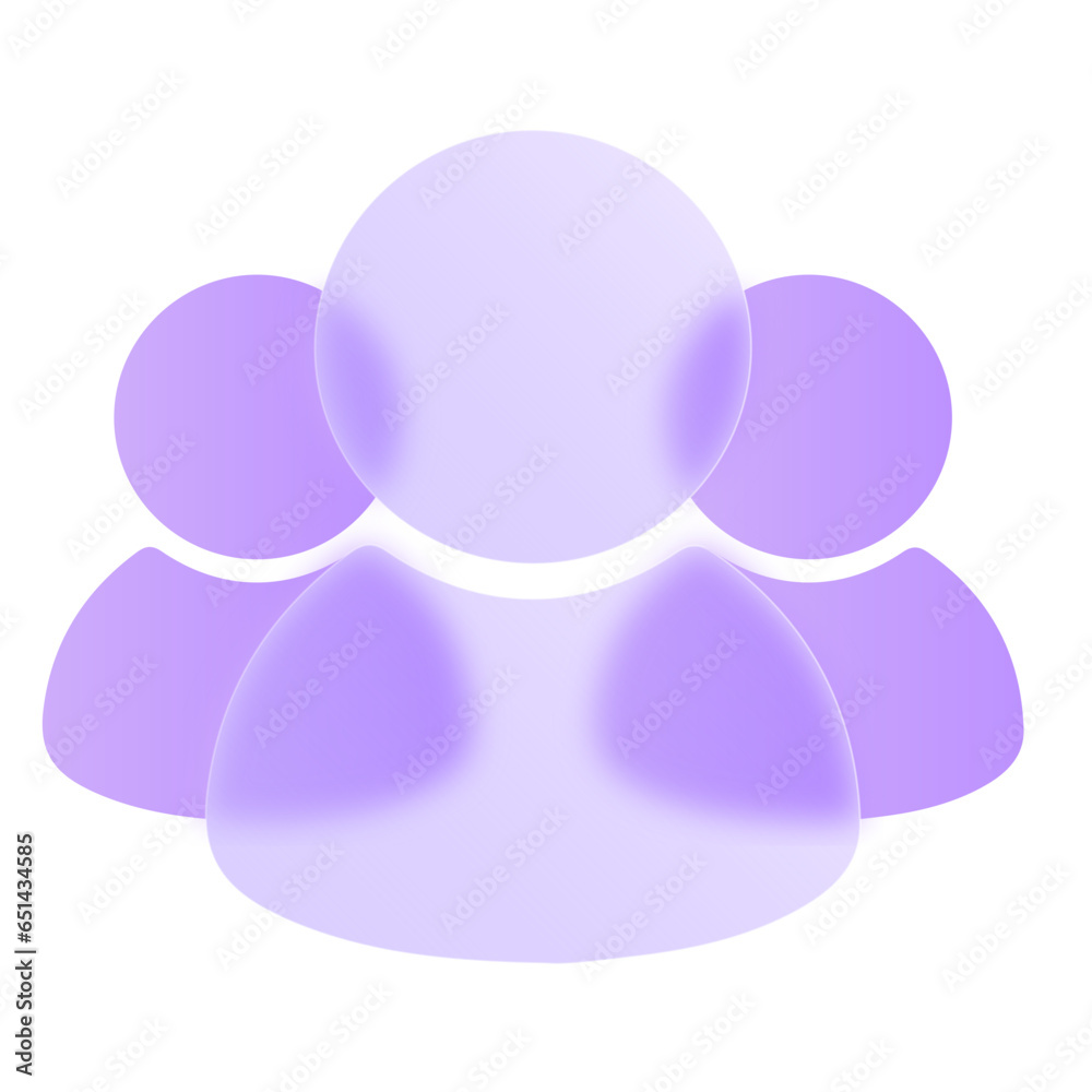 Account User Glassmorphism UI Icon Sign and Symbol Design Illustrator ...