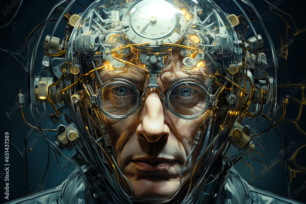 Foto de Mechanical Nightmare: The Creepy Horror of Robot Cyborg Human ...