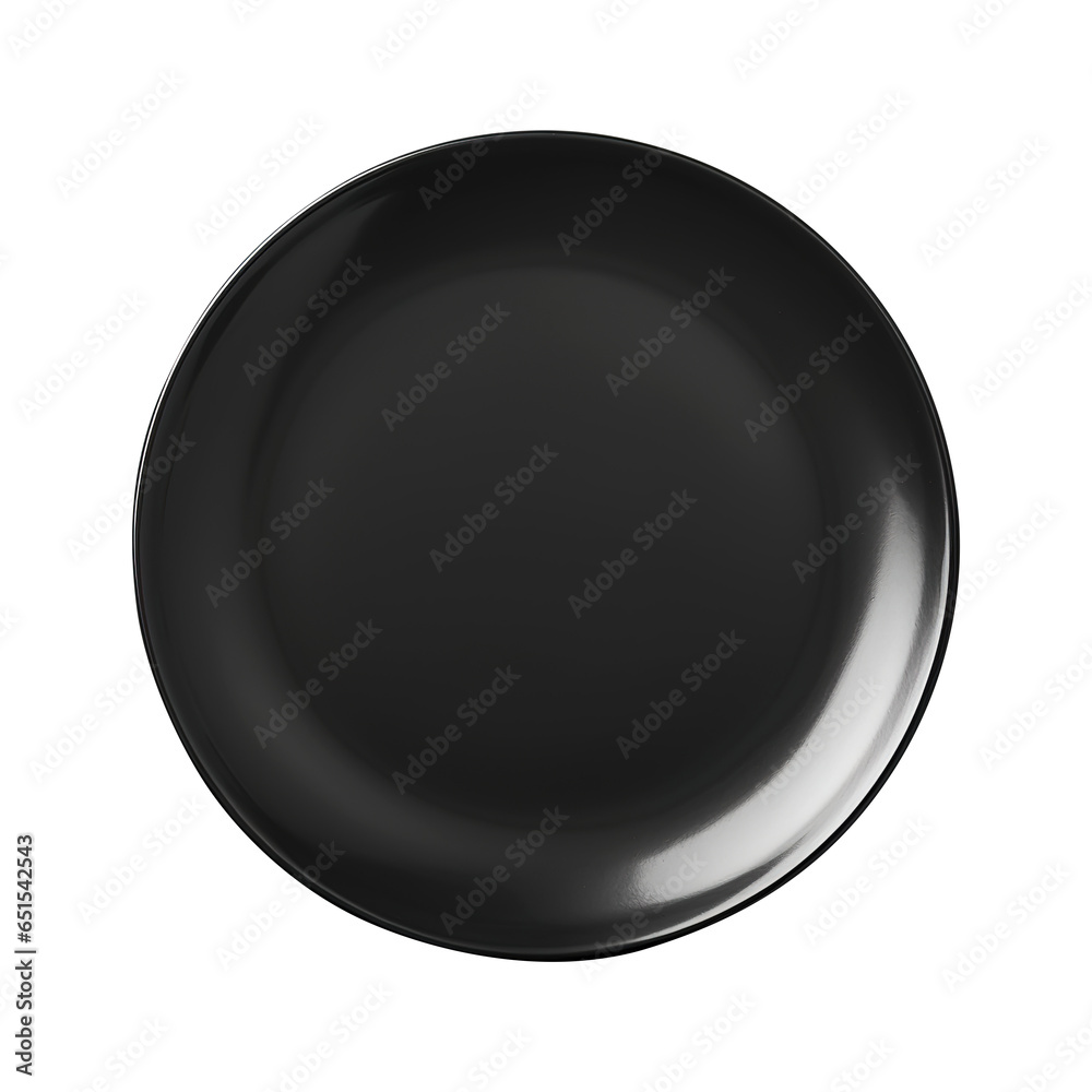 black plate isolated on transparent background Remove png, Clipping ...