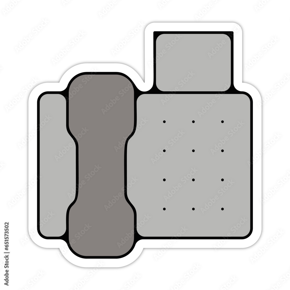 picto logo icones et symbole standard telephone accueil gris relief ...