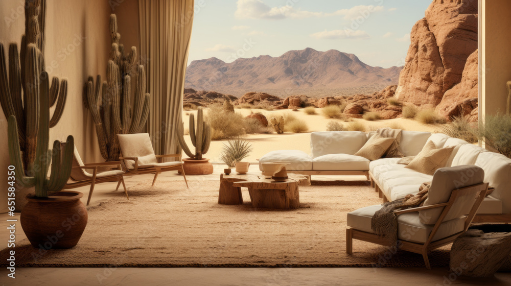 Scandinavian Desert Retreat Taking cues from desert aesthetics, it ...