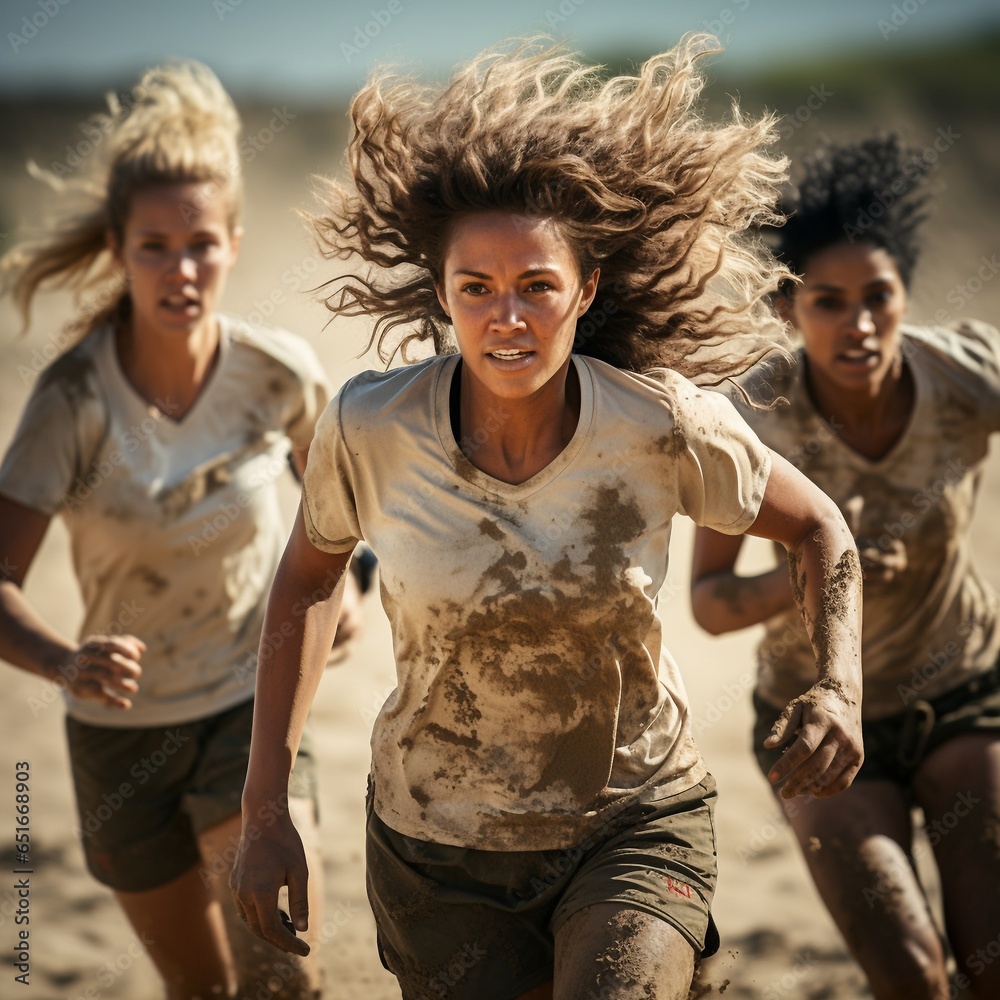 AI Women Playing Soccer: Empowering Football Moments in Captivating ...