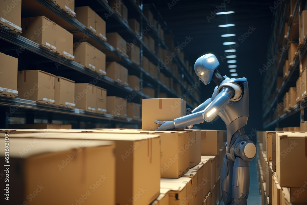Revolutionizing Warehousing: Humanoid Robot Expertly Organizes Boxes ... Revolutionizing Warehousing: Humanoid Robot Expertly Organizes Boxes ...