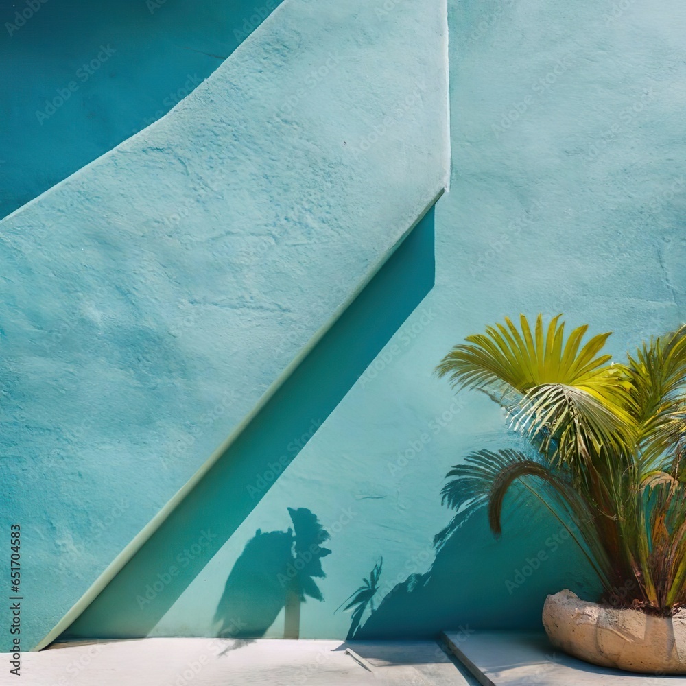 Blue concrete stone texture for background in summer wallpaper. Cement ...