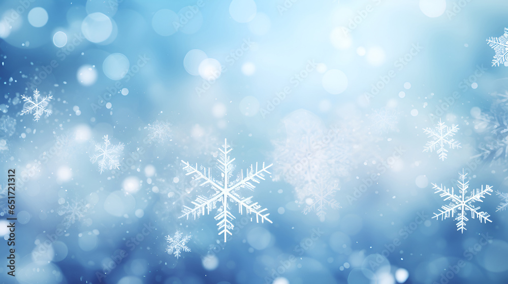 Blue winter watercolor background Stock Illustration | Adobe Stock