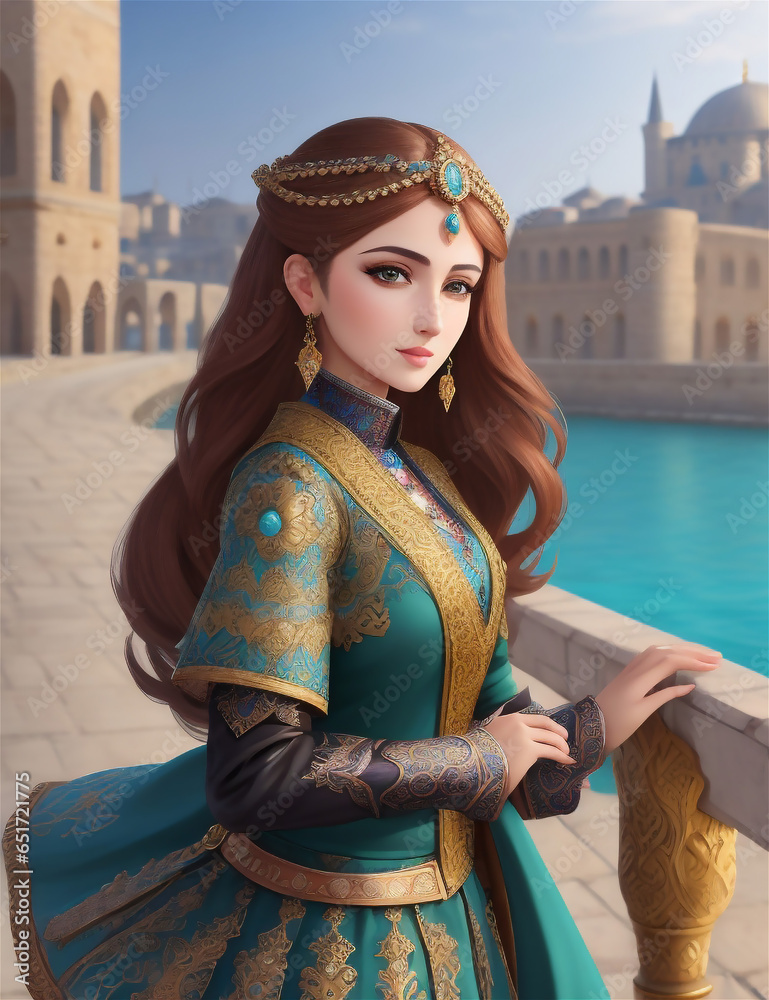 Haseki Sultan, wife of the Ottoman sultan. Ottoman Woman. Beautiful ...