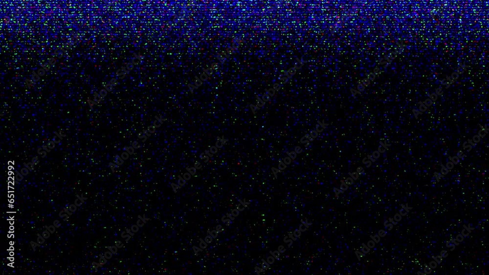 Flickering Noise Texture. Bad Interference. Screen Damage Tv Effects ...