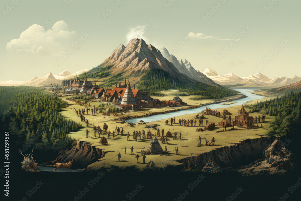 An infographic on the history of land dispossession and its impact on ...