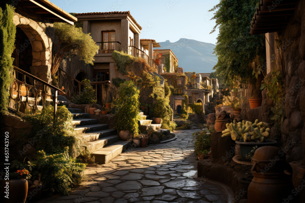The ruins of Pompeii, frozen in time by the eruption of Mount Vesuvius ...