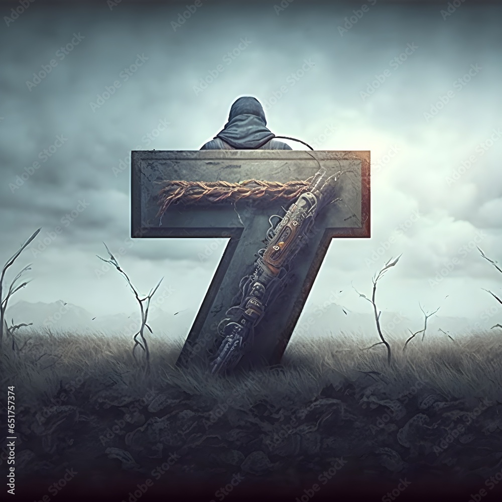 YouTube Banner 8K DayZ Game RealisticF logo In Middle Of Banner Stock ...