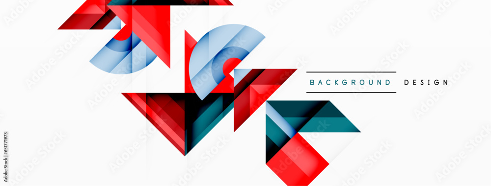 Visually captivating background design showcasing dynamic geometric ...