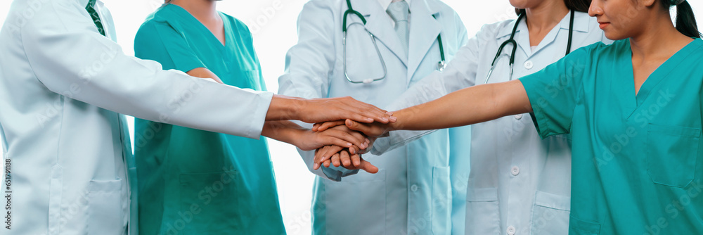 Group of medical staff doctor nurse and healthcare specialist ...