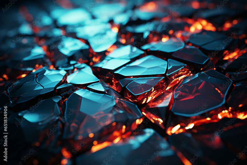 An abstract image showing a chain breaking apart, representing the ...