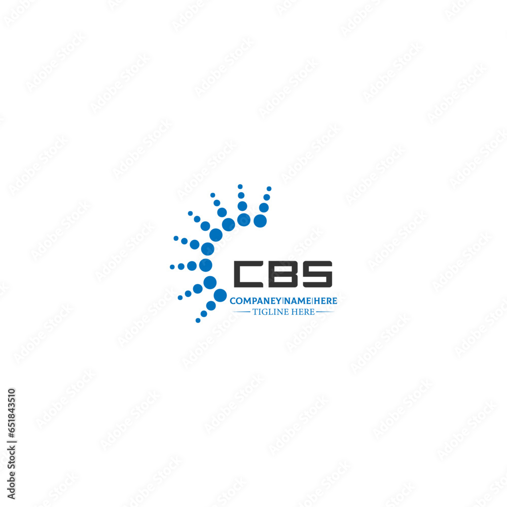 CBS letter logo design in 3 style. CBS polygon, circle, triangle ...