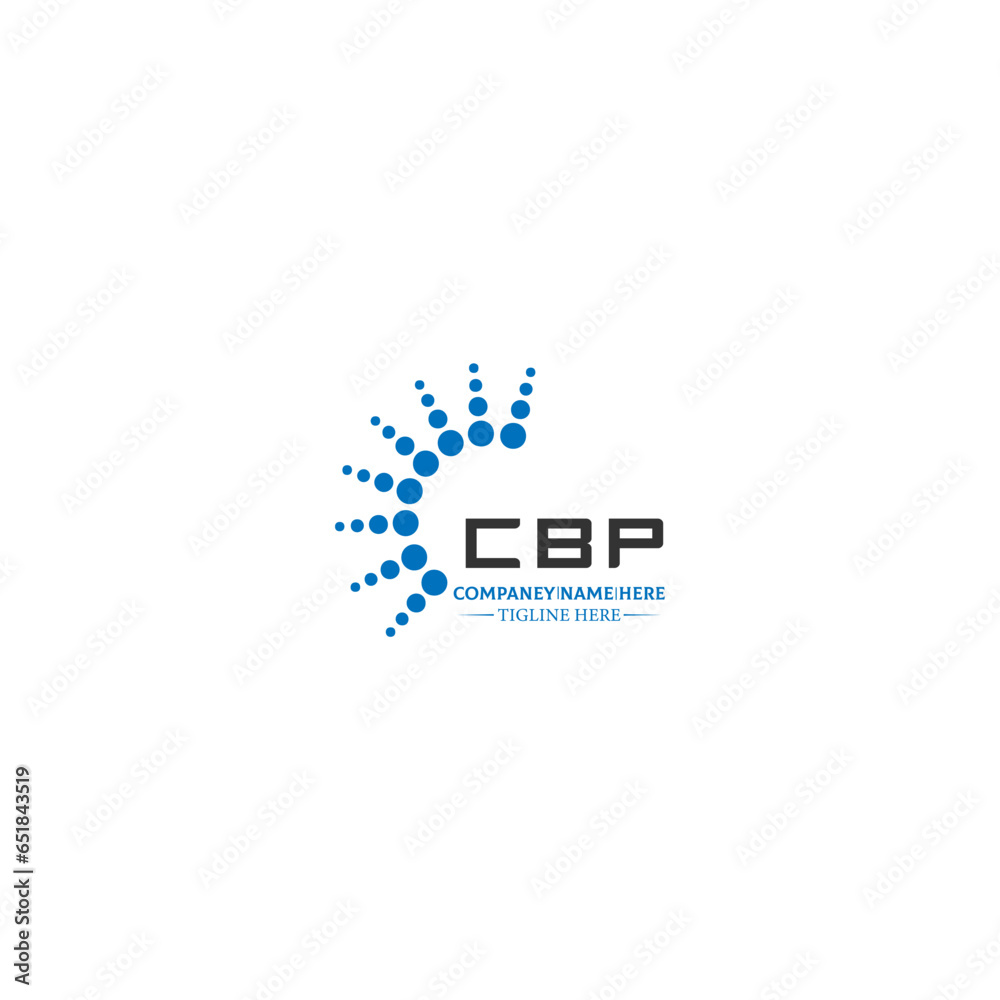 CBP letter logo design in 3 style. CBP polygon, circle, triangle ...