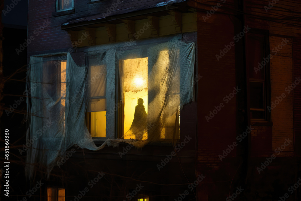 Ghosts of the Decaying Past: A Haunting Glimpse Stock Photo | Adobe Stock