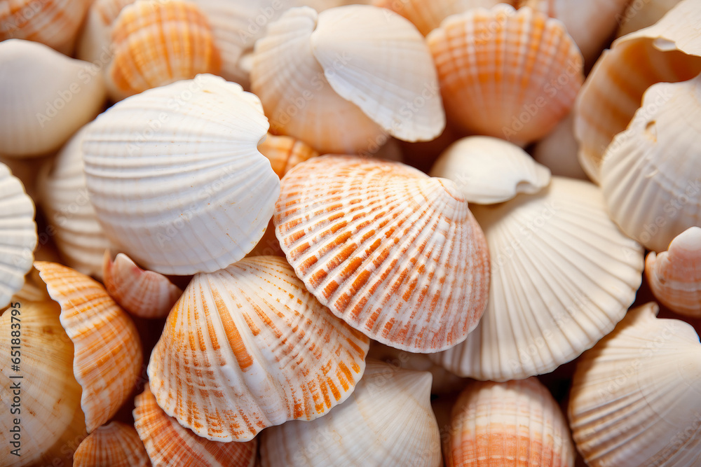 Seashells Unveiled: Macro Photography Exposing the Intricate Beauty and ...