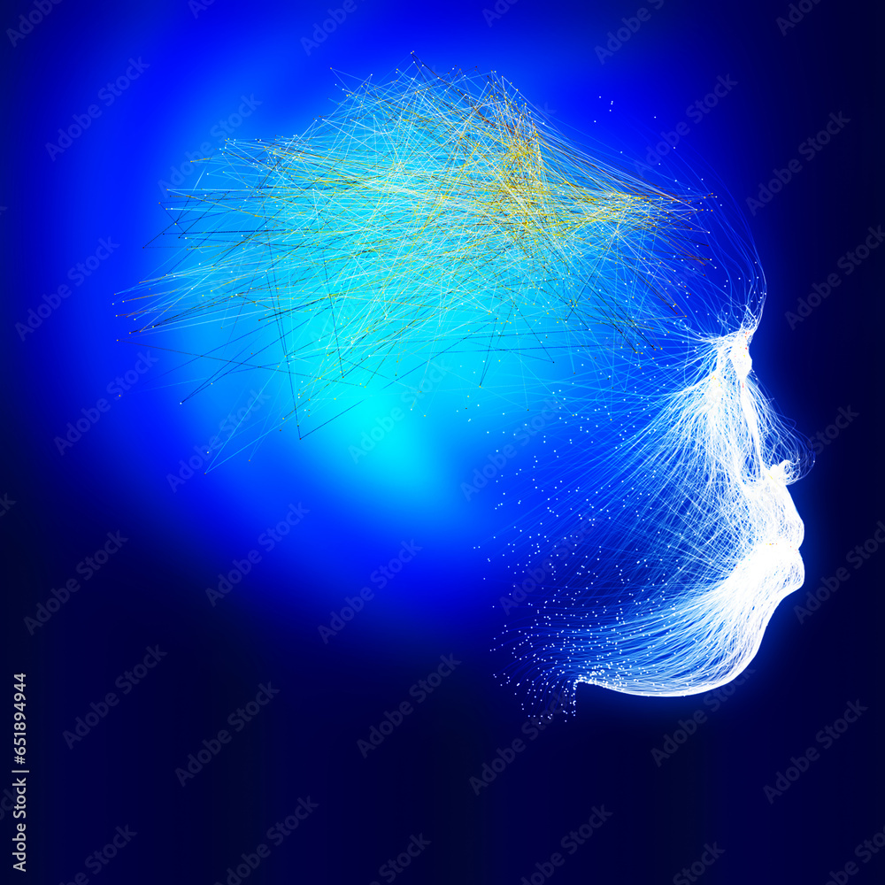 Neuronal interconnections, brain and communication. Mind and thought ...