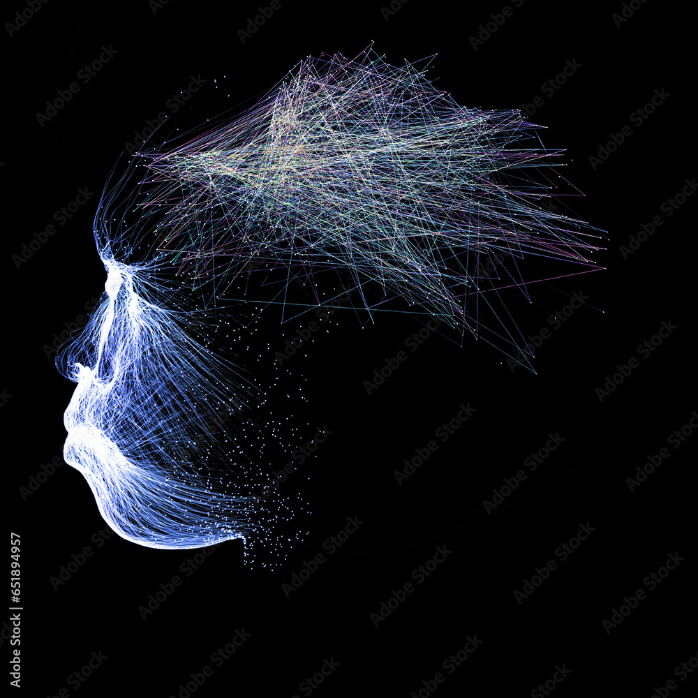 Neuronal interconnections, brain and communication. Mind and thought ...