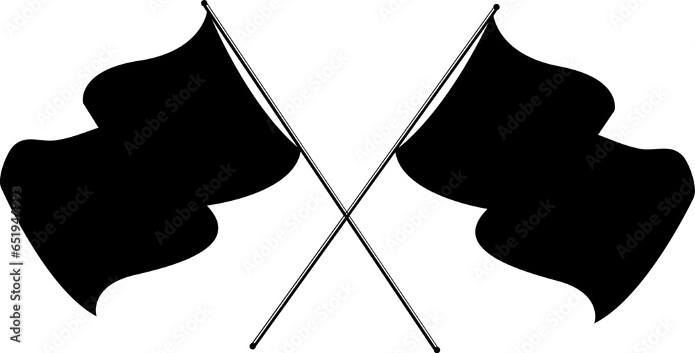 black flag shap design icon vector Stock Vector | Adobe Stock