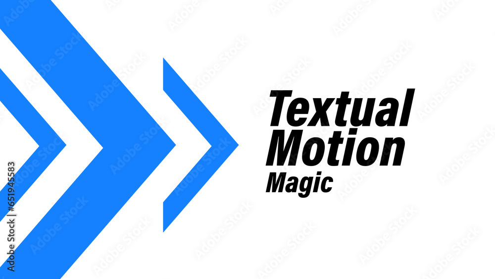Textual Motion Magic | Animated Titles with Control Panel Stock ...