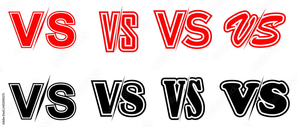 versus letters. Versus Or VS Letters symbol design VS letters for ...