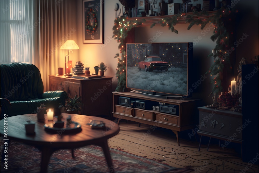a screencrab of a cozy christmas movie 8K highly detailed very ...