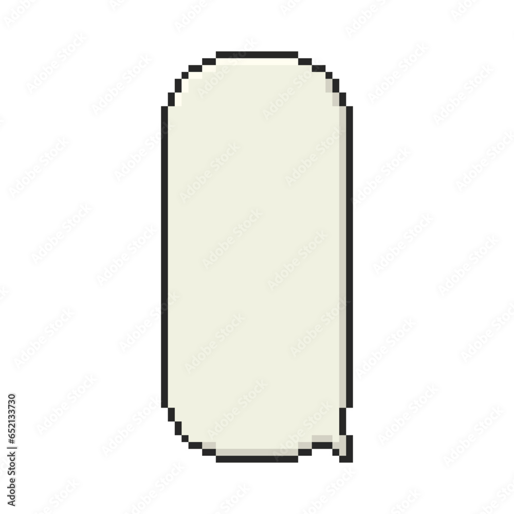 Pixel art dialogue box clipart. Speech bubbles in the mood of 90's game ...