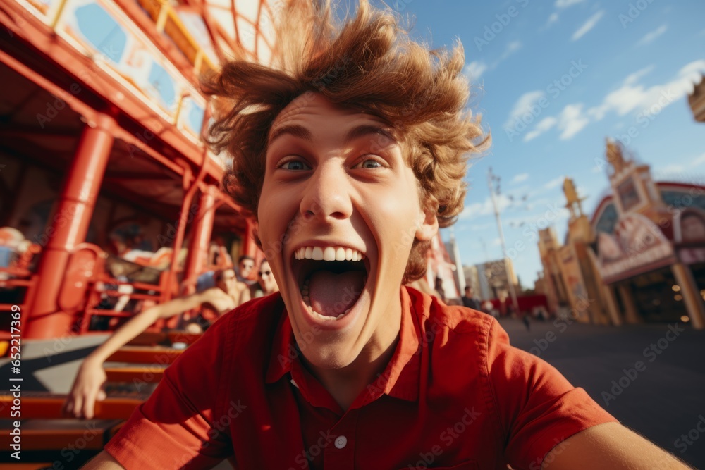 Stunned enthusiastic happy funny shocked amazed wonder screaming ...