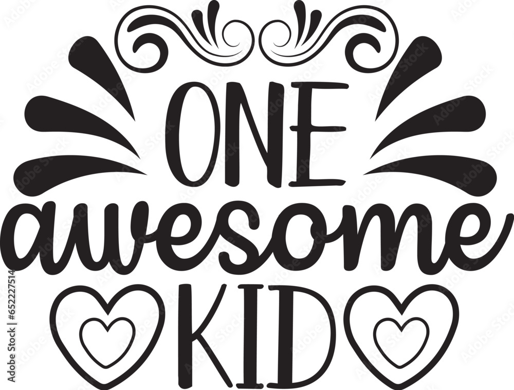 Vetor do Stock: Toddler shirt svg, retro toddler svg, cool kid svg ...