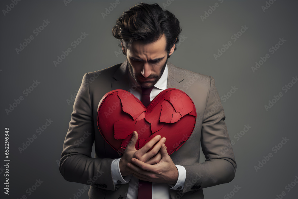 Mental health, Depression, Loss and disappointment, Concept of man ...
