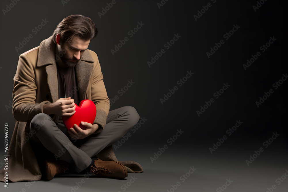 Mental health, Depression, Loss and disappointment, Concept of man ...