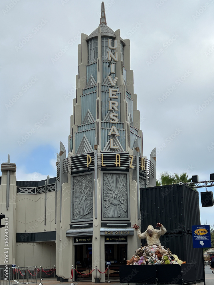 Universal Plaza in Universal Studios Hollywood Stock Photo | Adobe Stock