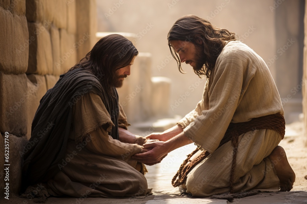 Zdjęcie Stock: Sacred Moment: A Profound Professional Photo Depicting a ...