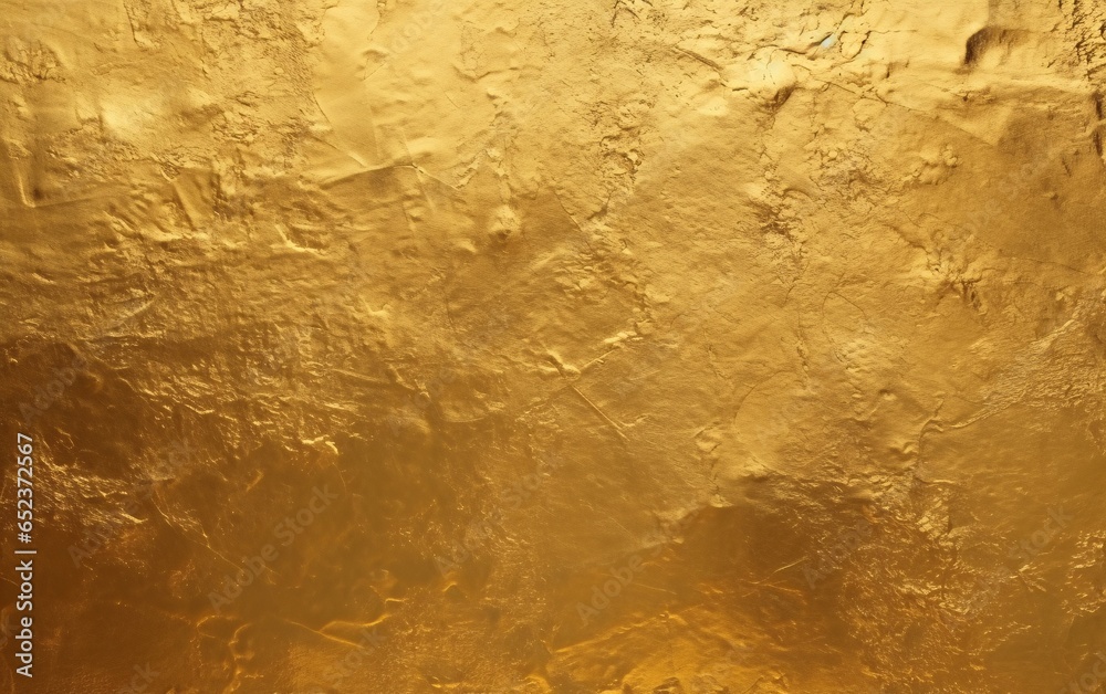 Gold crumpled paper texture, gold leaf foil background Stock Photo ...