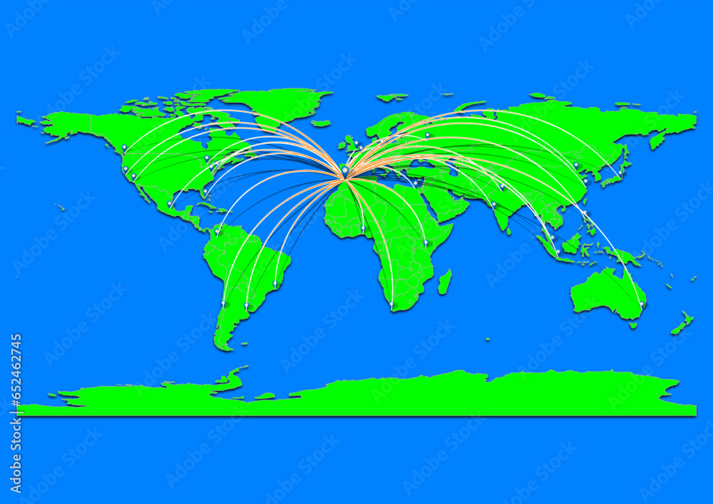 Larache, Morocco map - Concept map for Larache, Morocco on World map ...