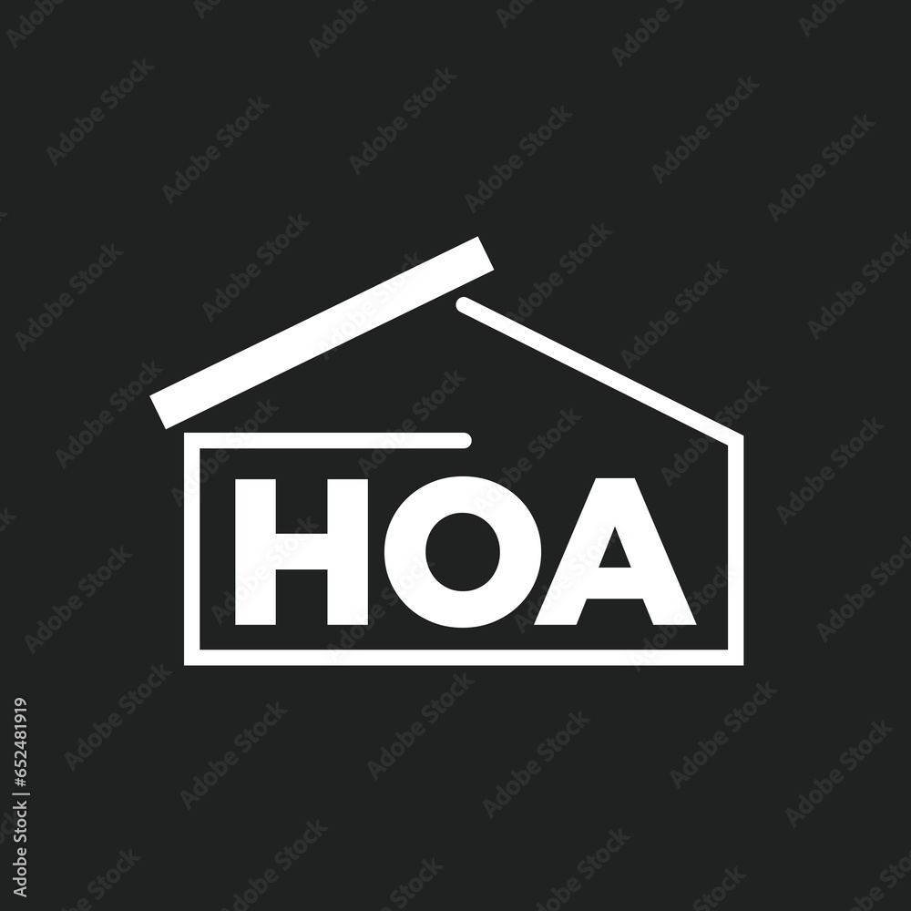 HOA Logo, HOA Vector, HOA Sign, Home Owners Association Logo, HOA Brand ...