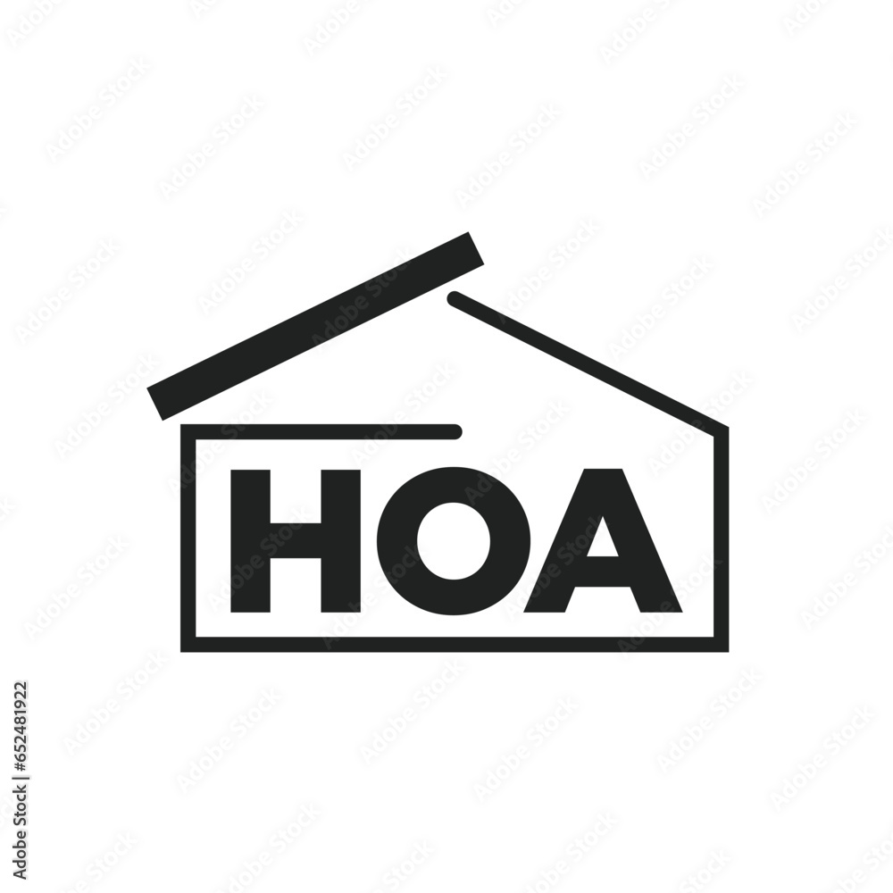 HOA Logo, HOA Vector, HOA Sign, Home Owners Association Logo, HOA Brand ...
