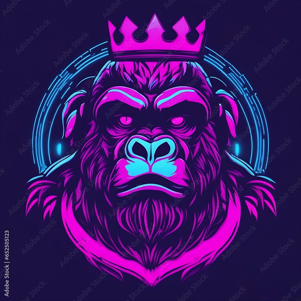 Gaming logo, Moscato logo, vector, illustration, Stock Photo | Adobe Stock