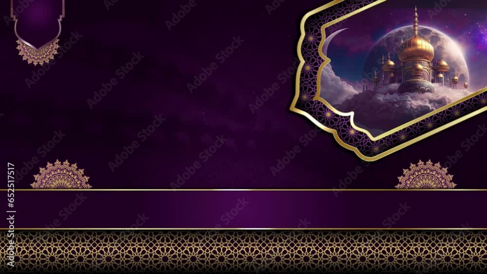 animated islamic background , muslim mosque , islamic video wallpaper ...