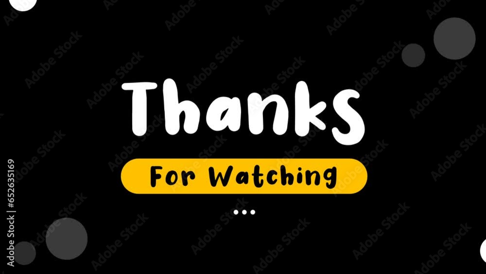 Best End screen video. symbols and signs Video End Screen .Thank you ...