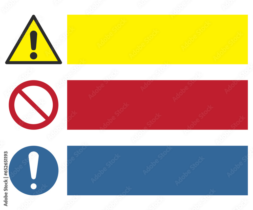 Vector graphic of multimessage board sign for construction work Stock ...